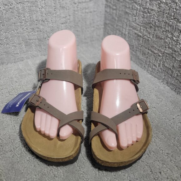 Birkenstock | Shoes | Birkenstock Mayari Unisex Size 37 L6 M4 R Brown ...